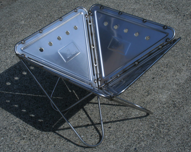 A Folding Fireplace | Small Boats