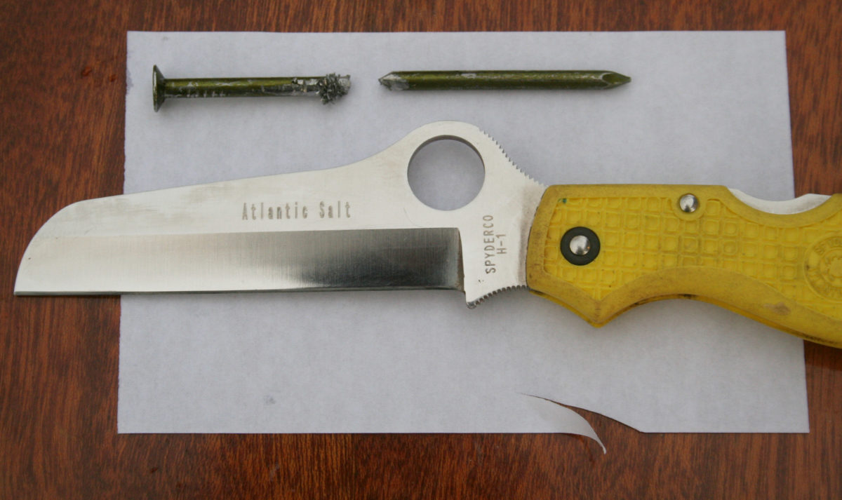 Spyderco's Salt Knives | Small Boats