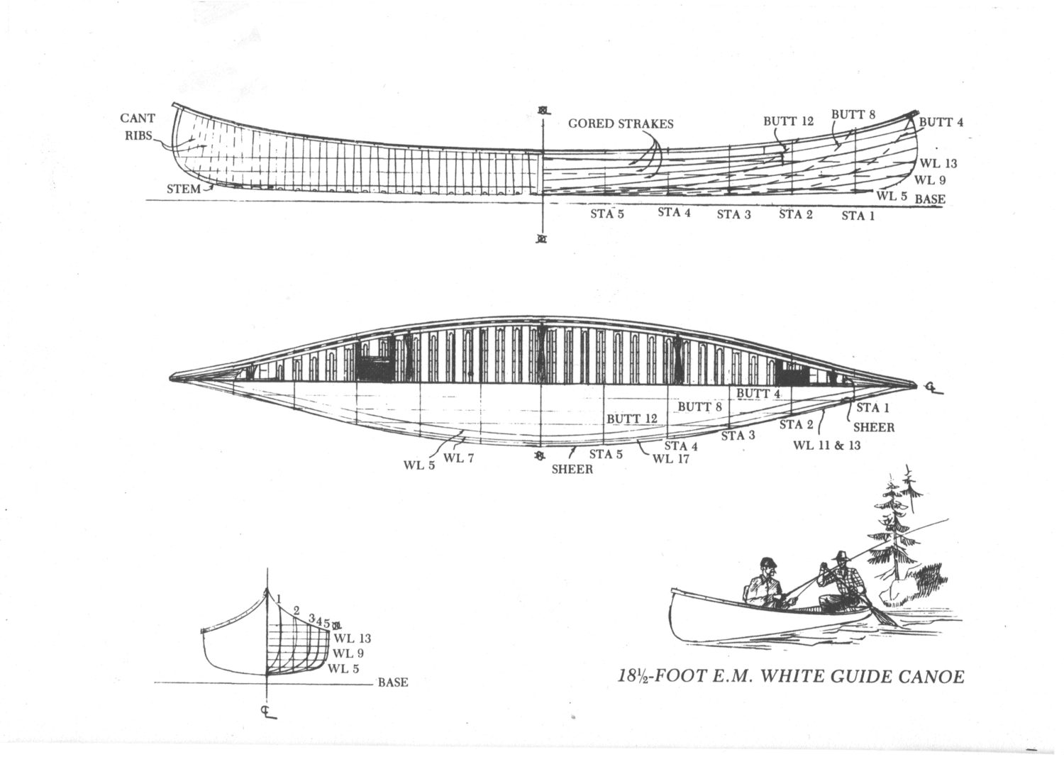 The E.M. White Guide Canoe | Small Boats