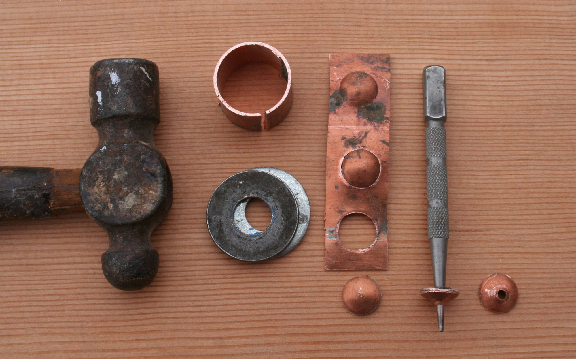 Homemade Rivets and Roves | Small Boats