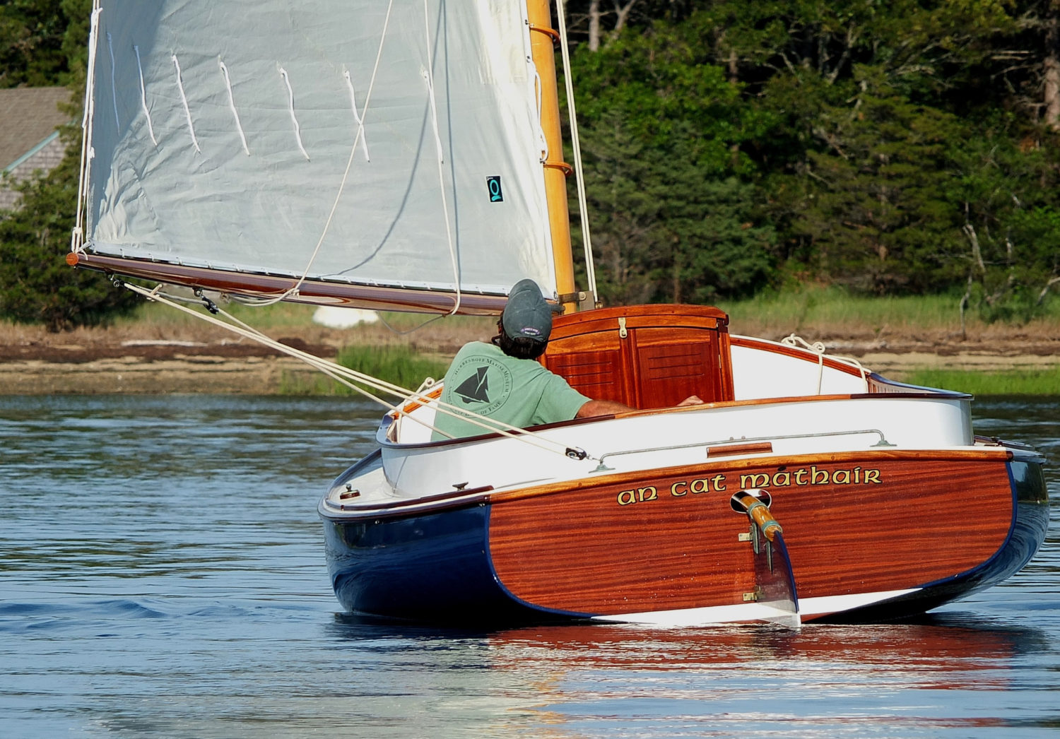 The Caracal Catboat | Small Boats Nation