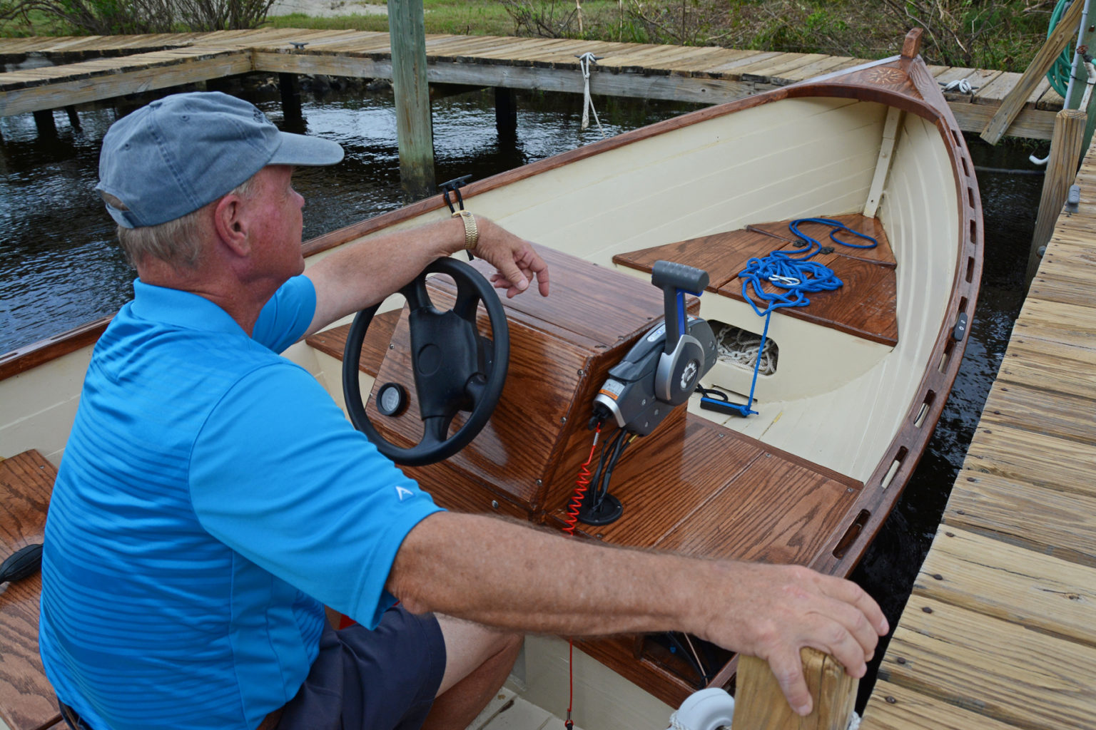 A Lapstrake Jericho Bay Lobster Skiff | Small Boats