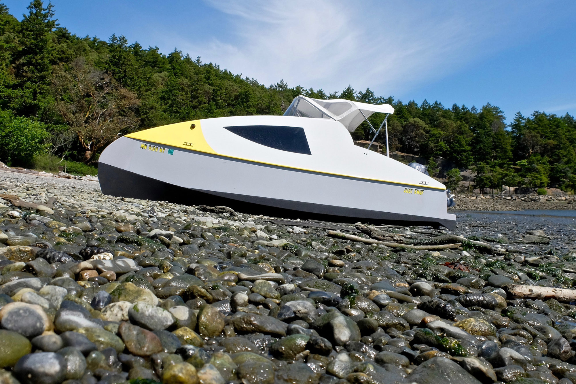 Eco 5 Power Cat | Small Boats