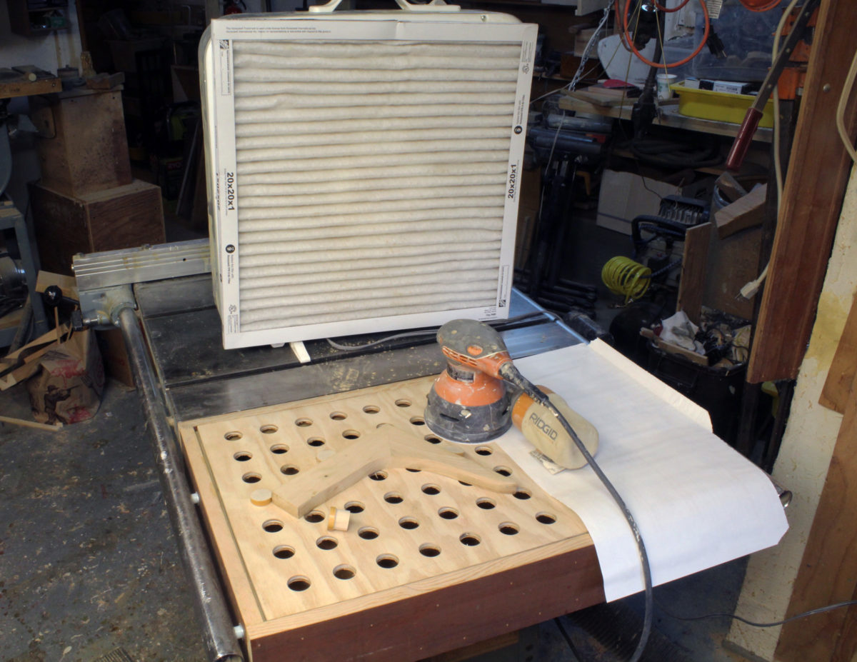 A Downdraft Table | Small Boats