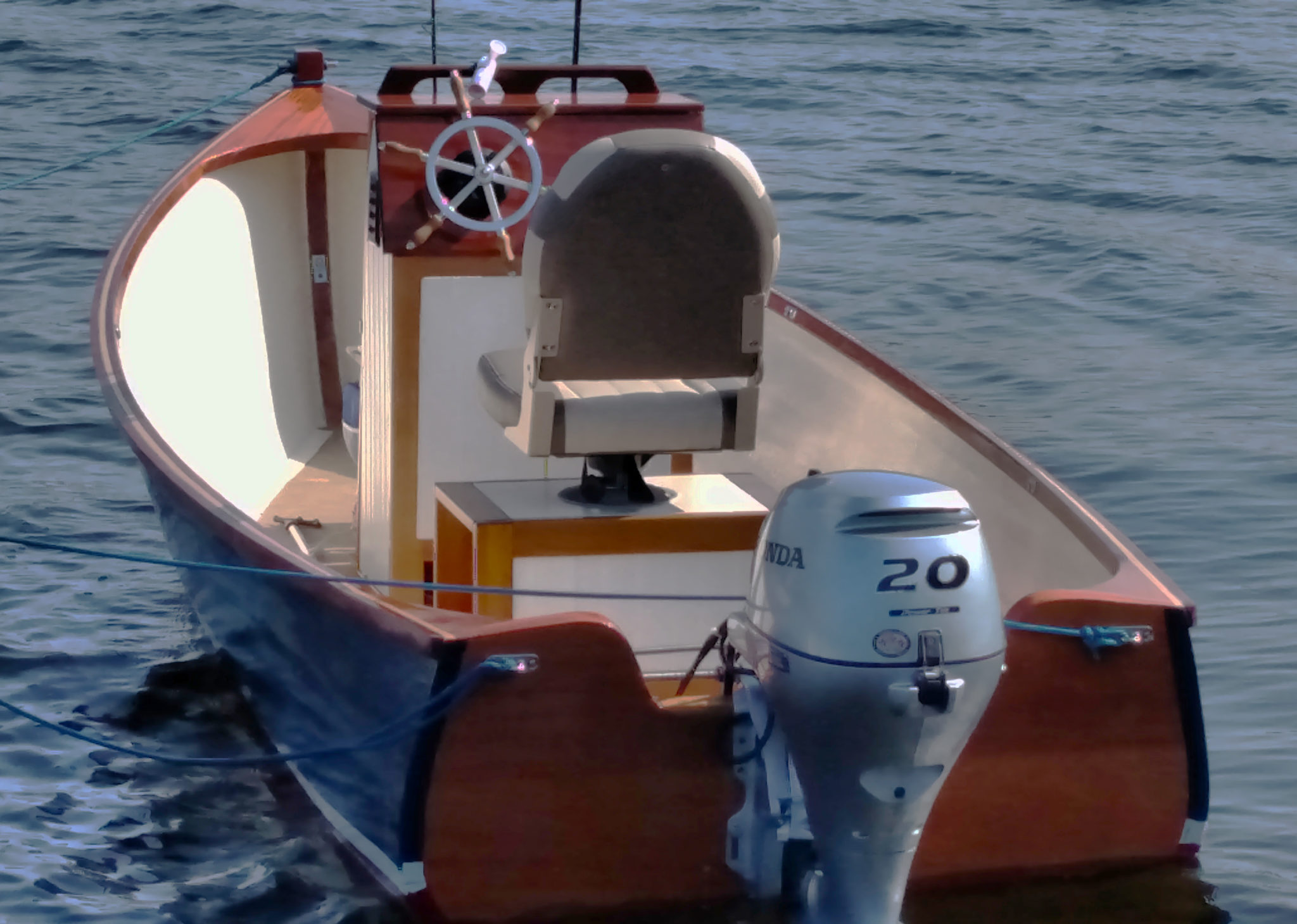 Jericho Bay Lobster Skiff LIZZY B | Small Boats