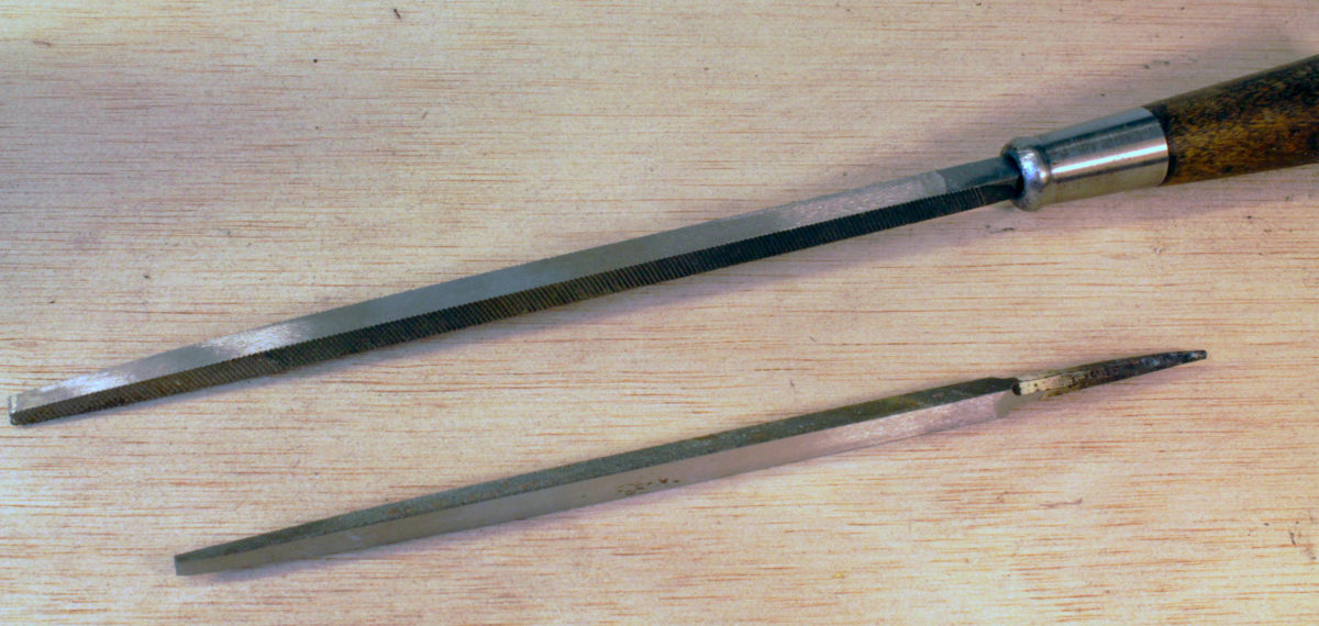 Sharpening Files | Small Boats