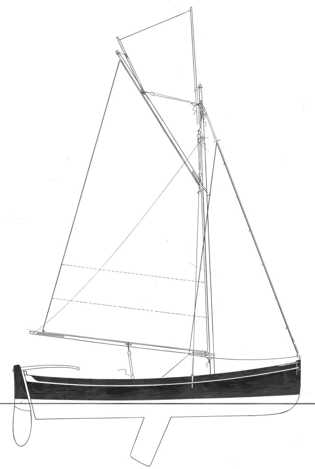 A Gaff Sloop | Small Boats