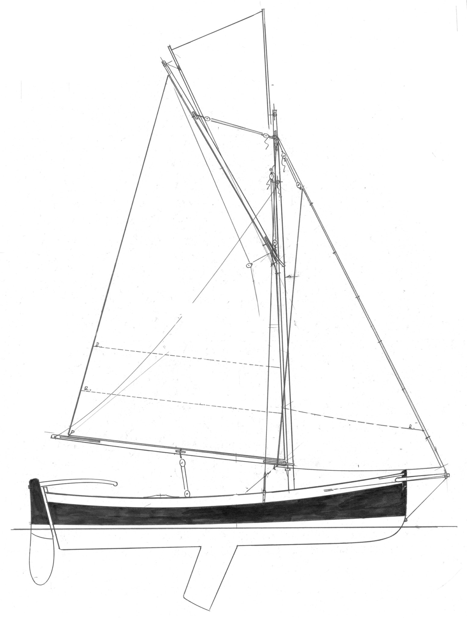 A Gaff Sloop | Small Boats