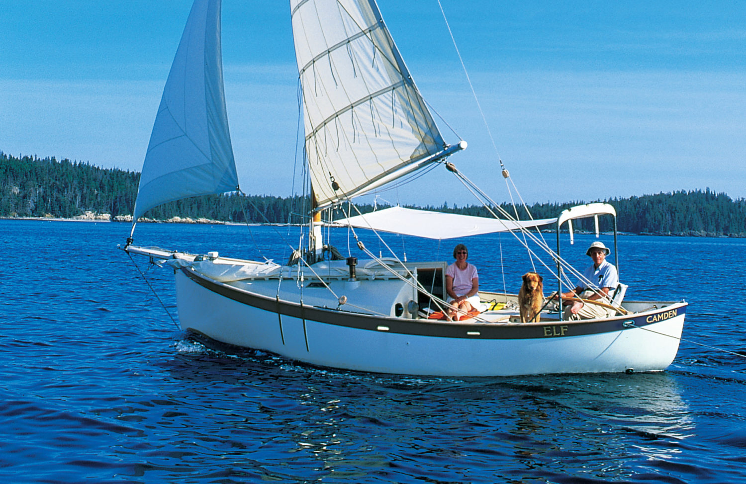 Aboard ELF: A Modest-Sized Cruising Sloop | Small Boats Nation