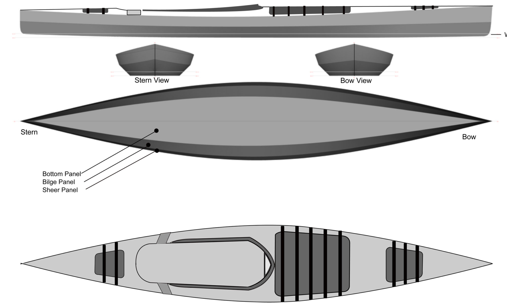 Expedition Rowboat from Angus | Small Boats