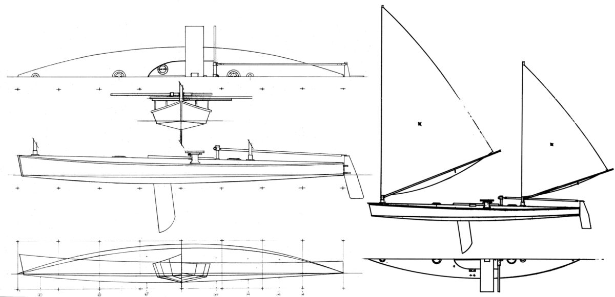 The 16/30 Sailing Canoe | Small Boats