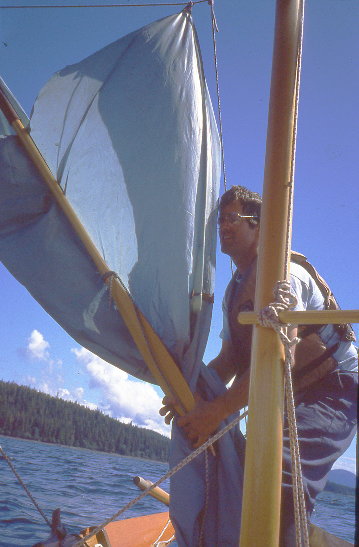 A Light-Blue Tarp | Small Boats