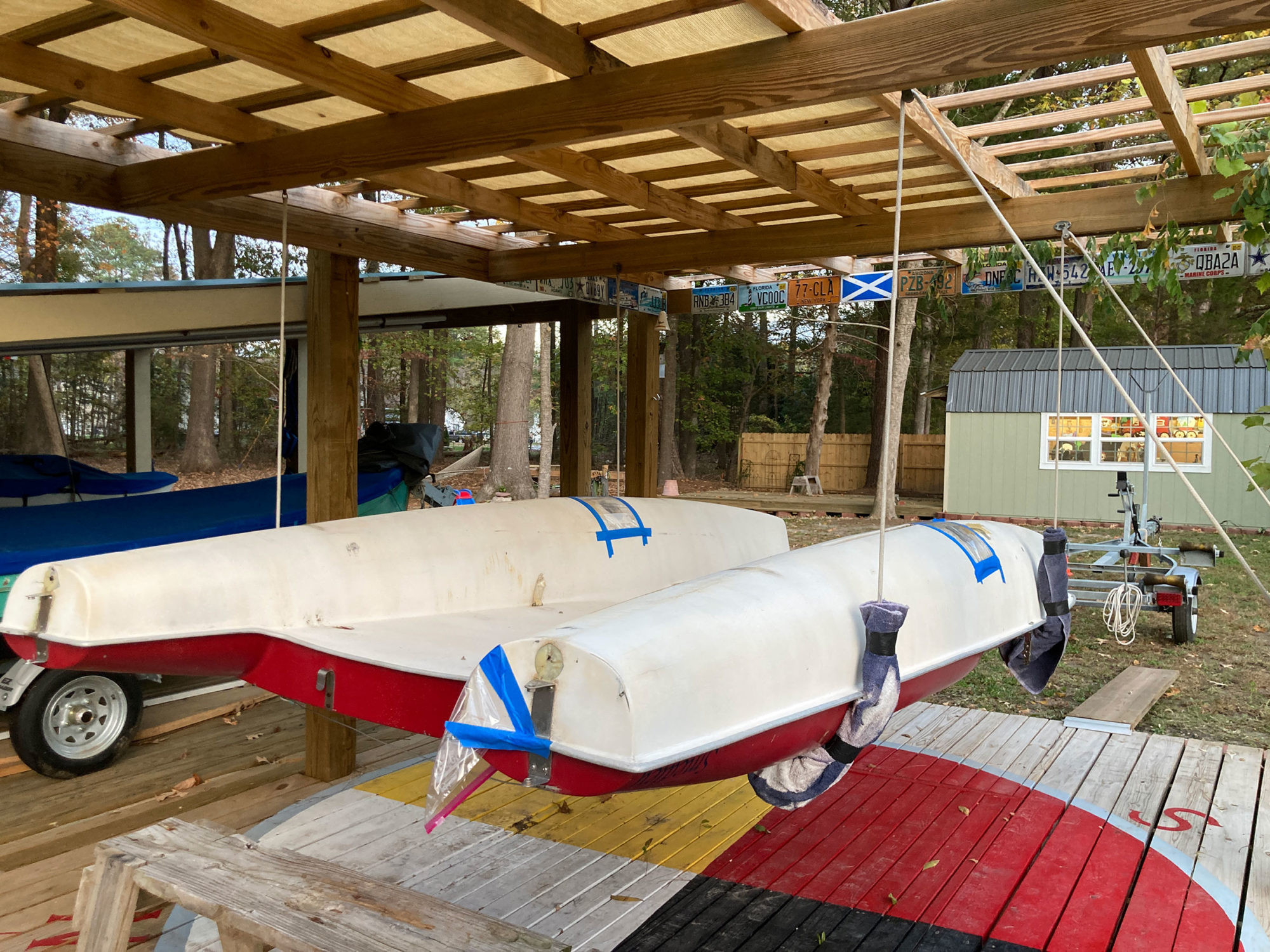 A Simple Sling Lift | Small Boats