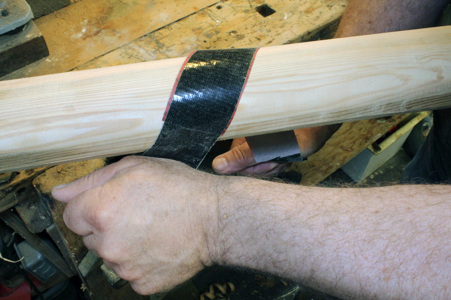 Tape-Backed Sandpaper | Small Boats
