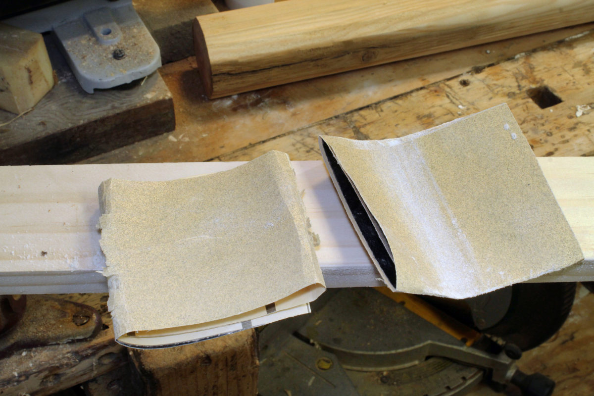 Tape-Backed Sandpaper | Small Boats
