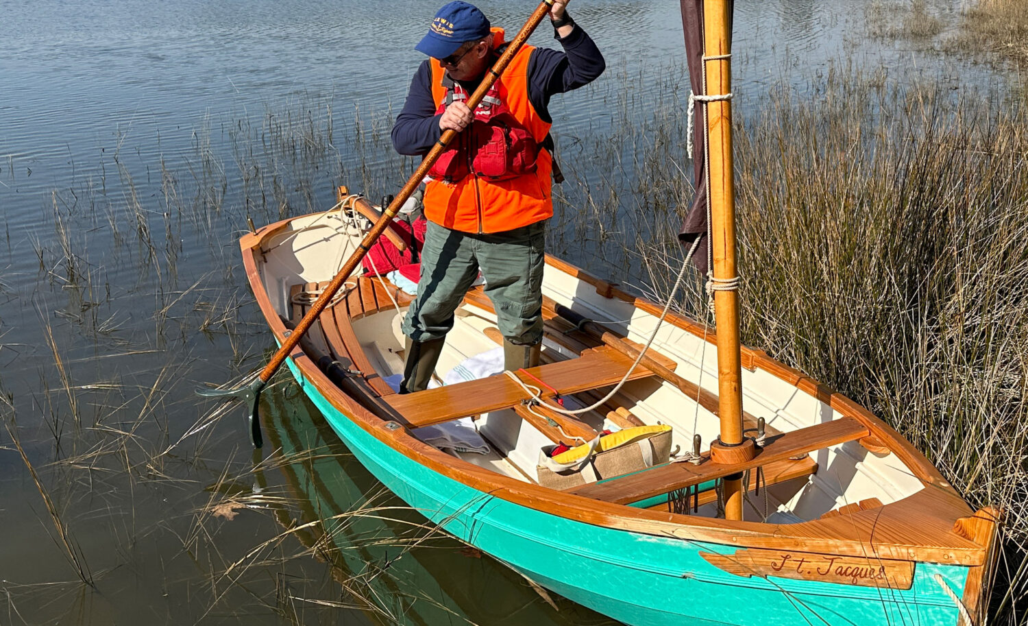 A Duckbill for a Push Pole | Small Boats