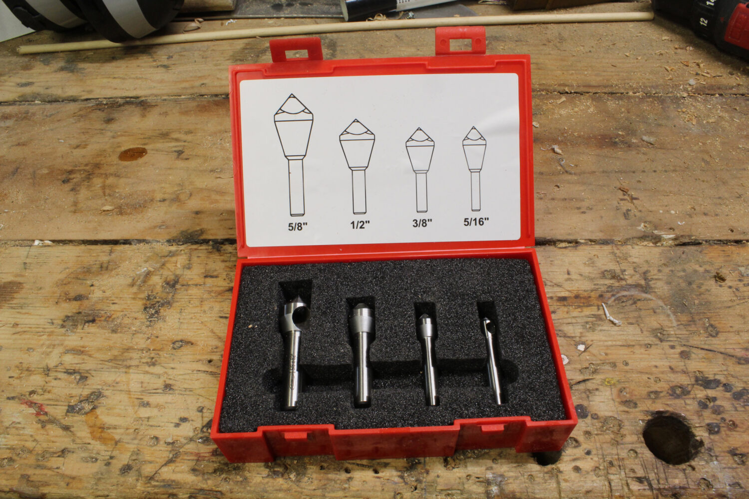 Zero-Flute Countersinks | Small Boats