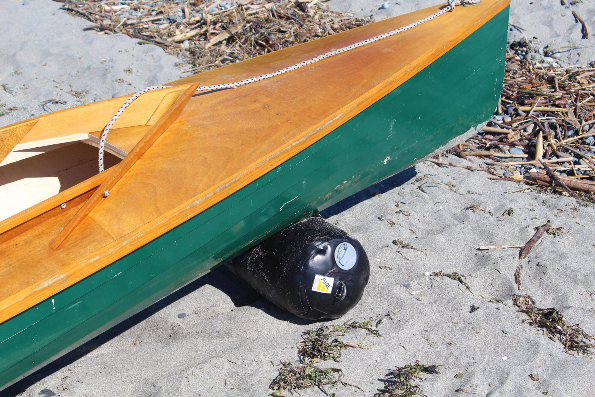 An Inflatable Fender/Roller | Small Boats
