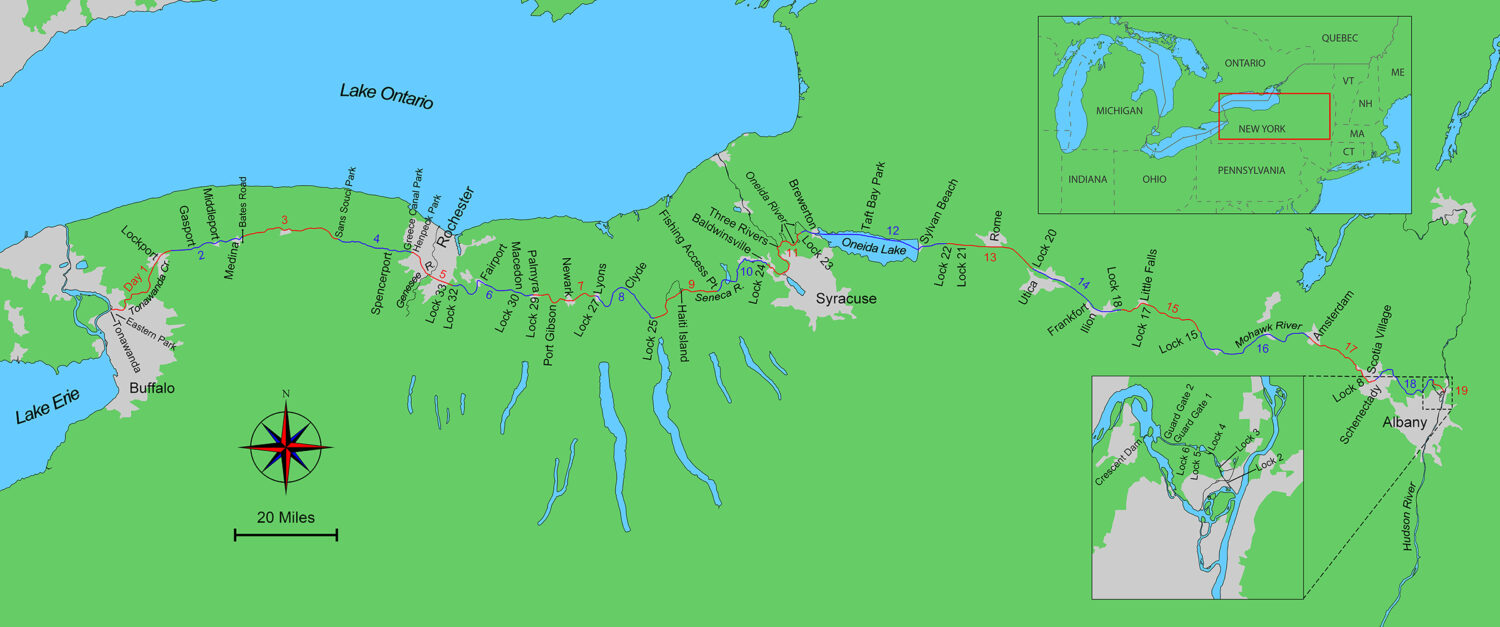 The Erie Canal by Canoe | Small Boats
