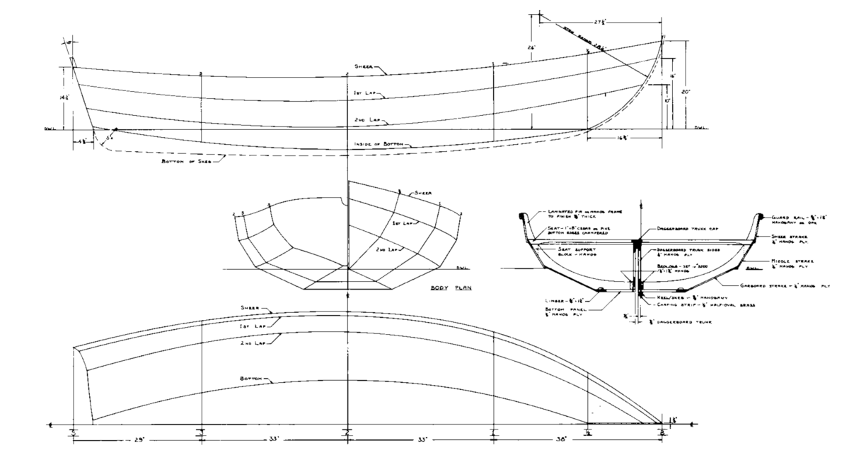 11′ 2″ Shellback Dinghy | Small Boats