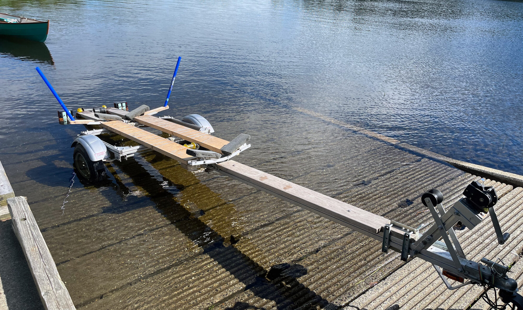 A Walkway for a Trailex Trailer | Small Boats