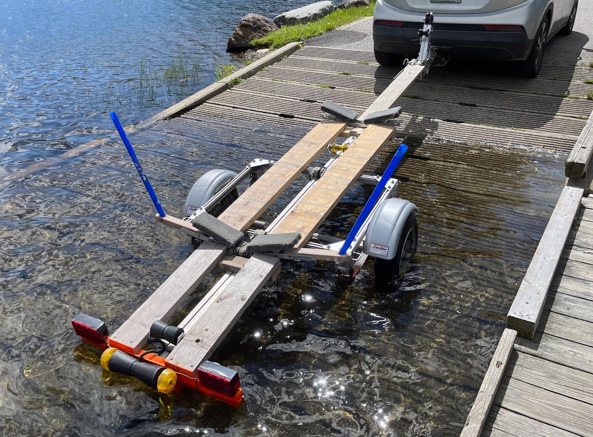 A Walkway for a Trailex Trailer | Small Boats