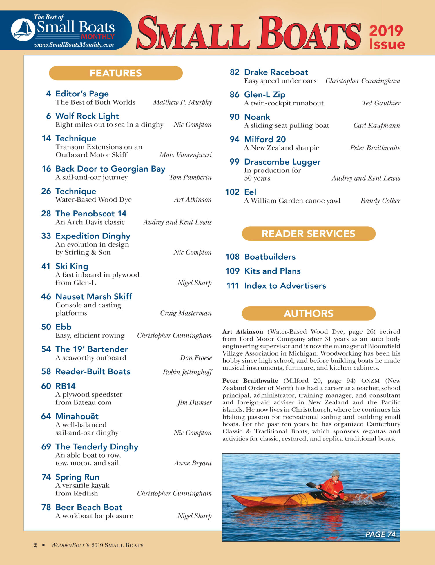 Small Boats Annual 2019 Archives | Small Boats