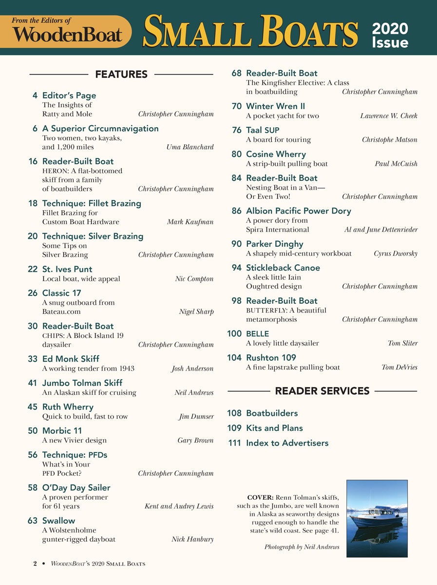 Small Boats Annual 2020 Archives | Small Boats