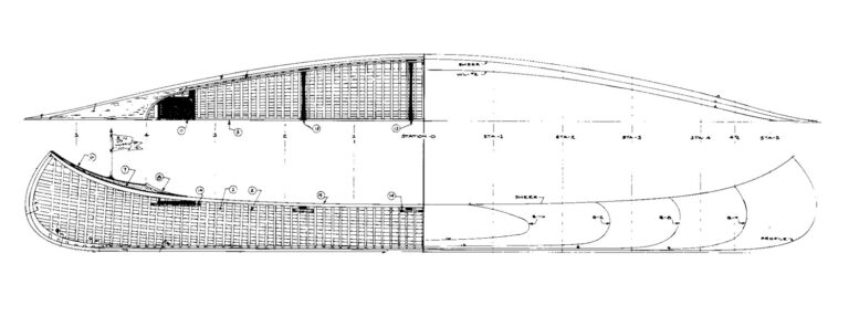 17' 1" B. N. Morris Canoe | Small Boats