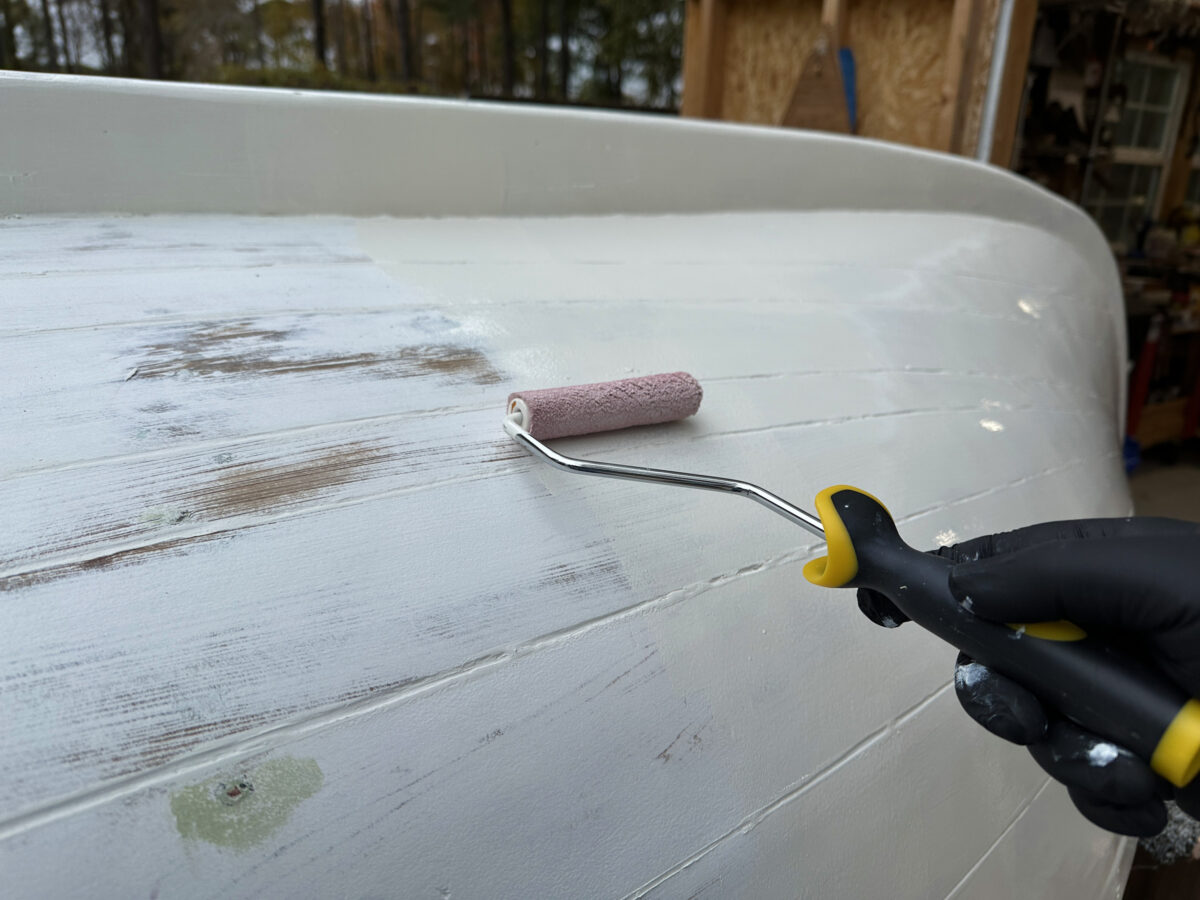 Roll and Tip Painting Method - Small Boats Nation