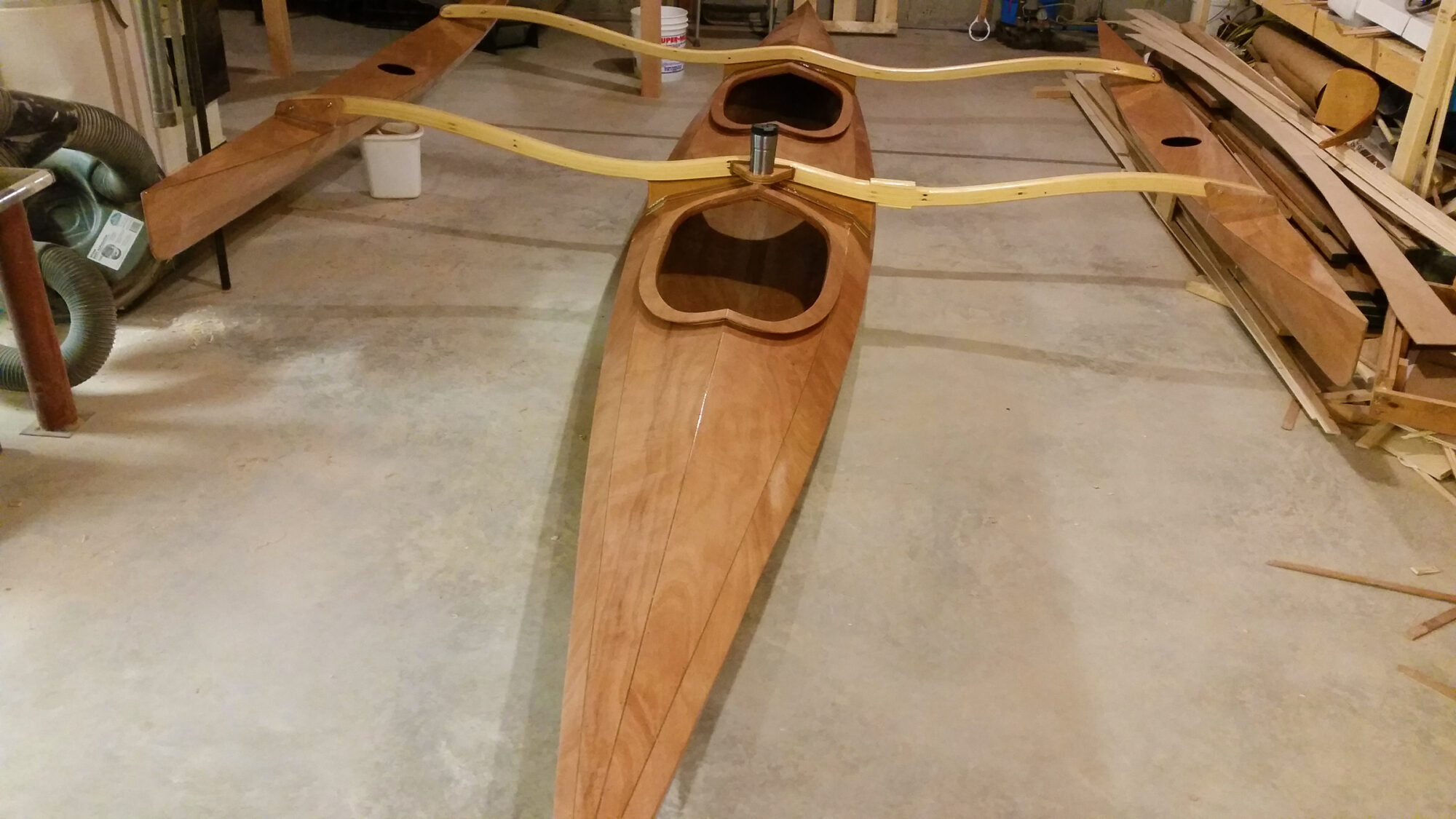 Converting a Kayak for Sail - Small Boats Nation