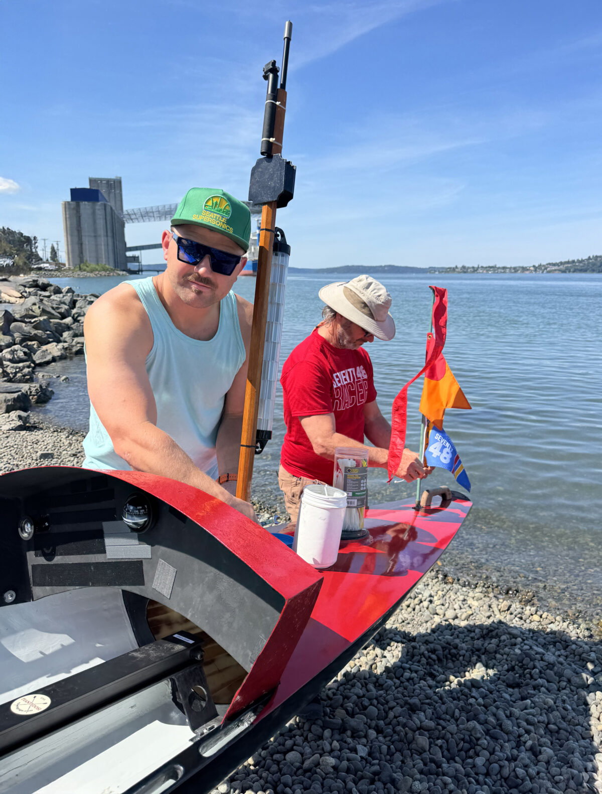 Rowing the SEVENTY48 – Small Boats Nation