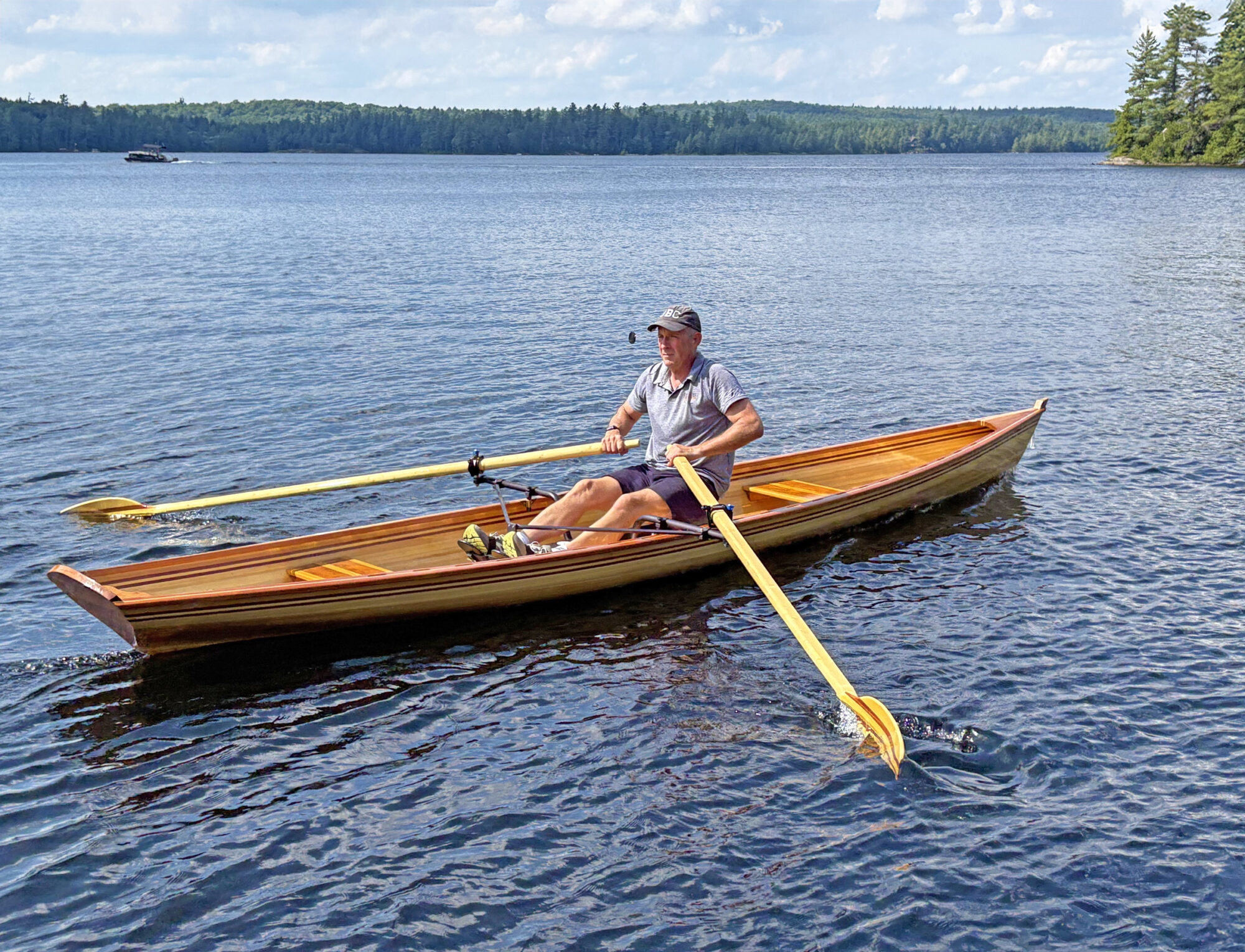 Liz Pulling Boat | Small Boats