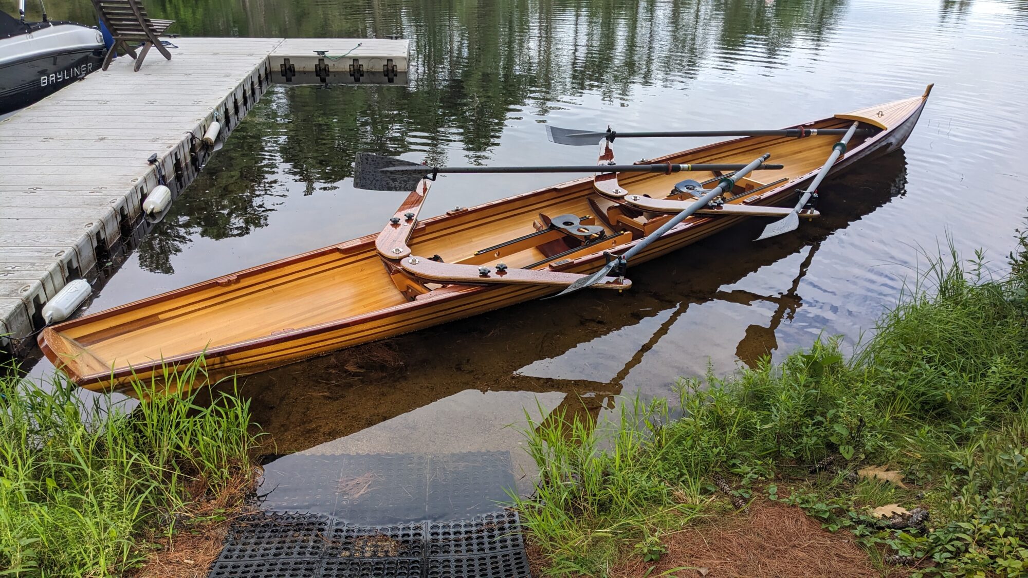 Liz Pulling Boat | Small Boats